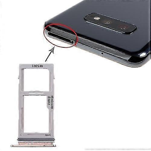 For Galaxy S10+ / S10 / S10e Sim Card Tray + Sim Card Tray / Micro Sd ...