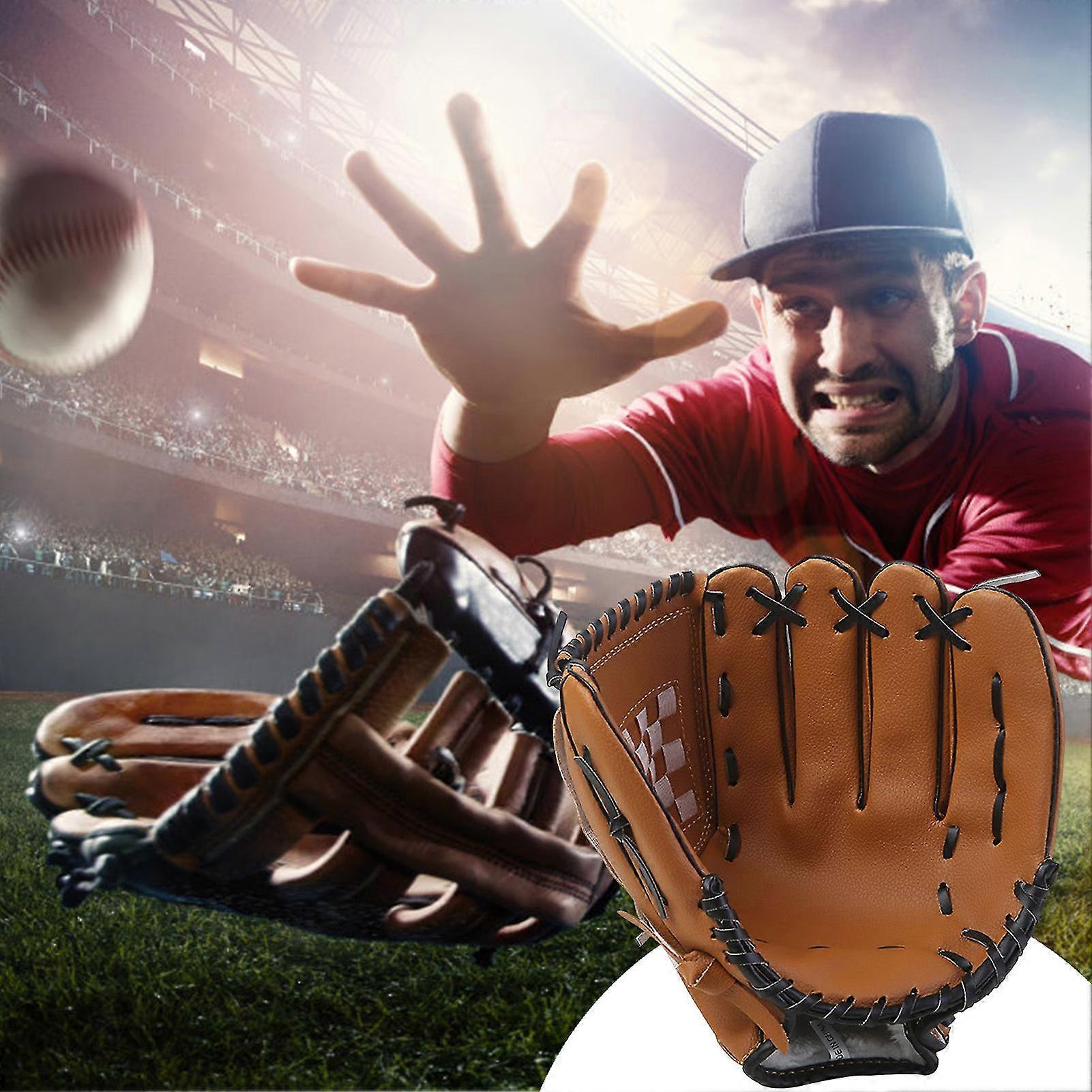 Youth Baseball Gloves Synthetic Leather Baseball Glove Sports Baseball ...