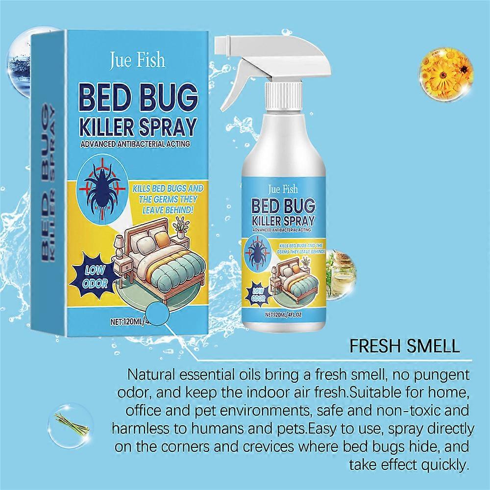 1-3X Bed Bug Spray To Prevent Fleas And Bed Bug Bites, Home Multi ...