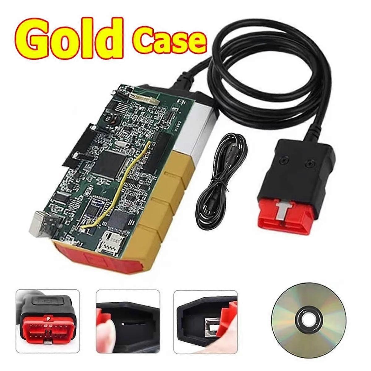 New Vci 2021.11 Keygen on Cd Vd with Bluetooth TNESF DELPHIS ORPDC Obd ...