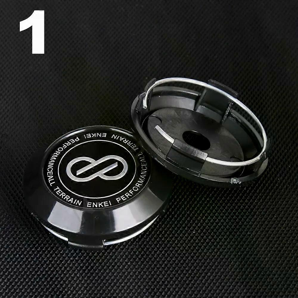 4PCS Wheel Caps 60MM Clip Diameter Sport Rim Cover Cap ENKEI Logo ...
