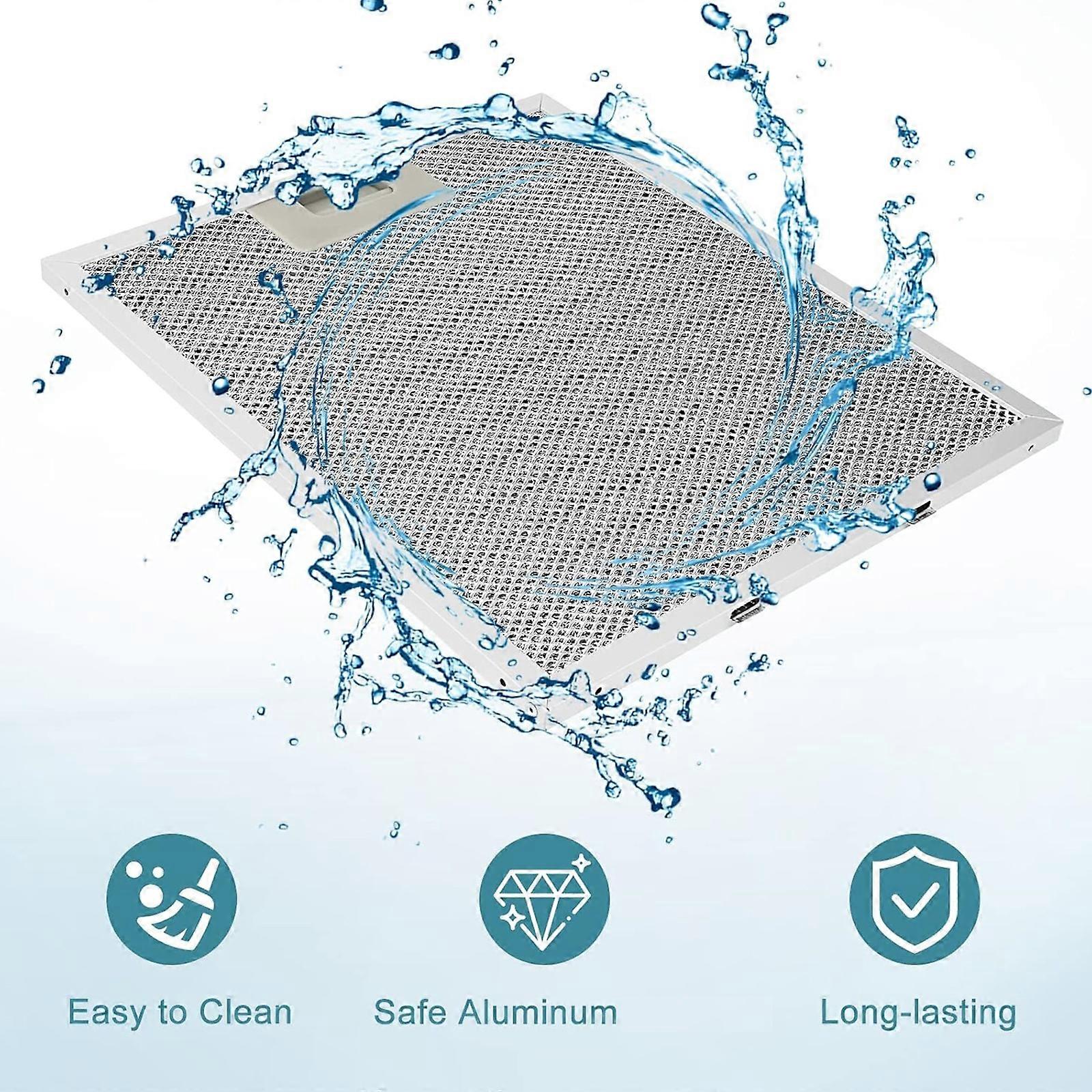 Mesh Range Hood Filter Vent Replacement Kitchen Exhaust Fan Filters ...