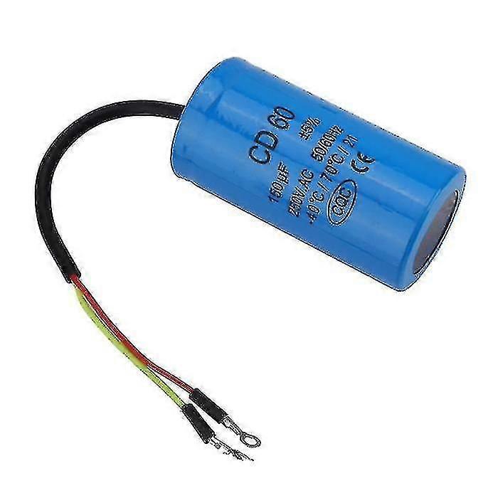 Cd60 Run Capacitor With Cable 250v Ac 150uf 50 - 60hz For Air ...