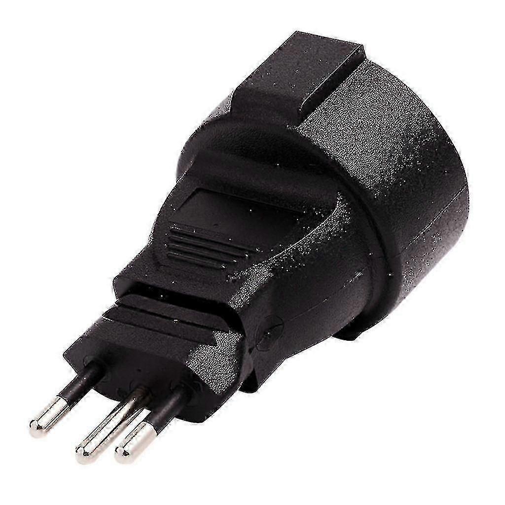 EU Standard 16A 250V Swiss 3-Pin Round Male to Female Power Adapter ...