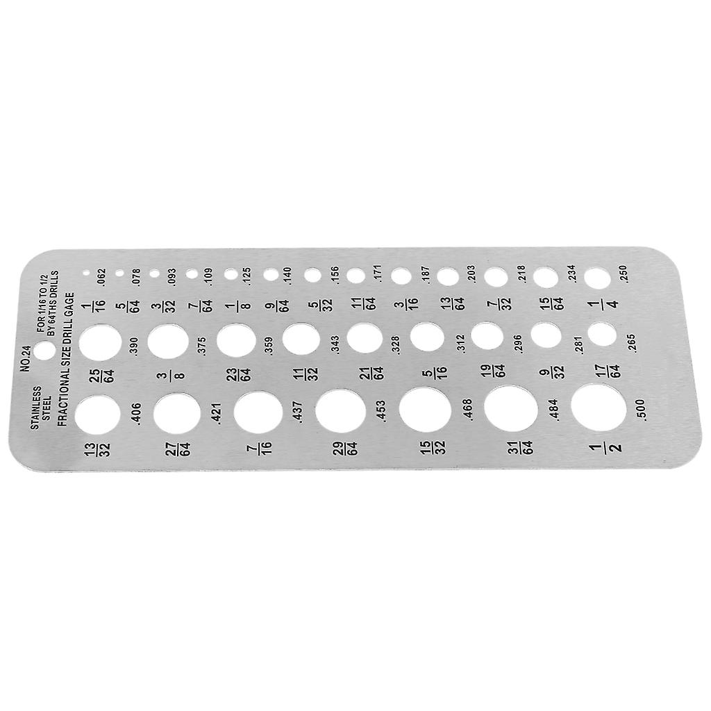 29 Sizes Index Stainless Steel Drill Gauge Bolt Wire Diameter Size Bit 29 Sizes Index Stainless Steel Drill Gauge Bolt Wire Diameter Size Bit