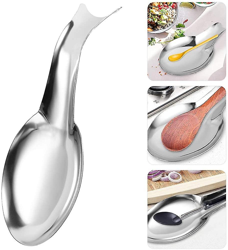 Stainless Steel Spoon Rest Kitchen Countertop Kitchen Utensil Spoon ...