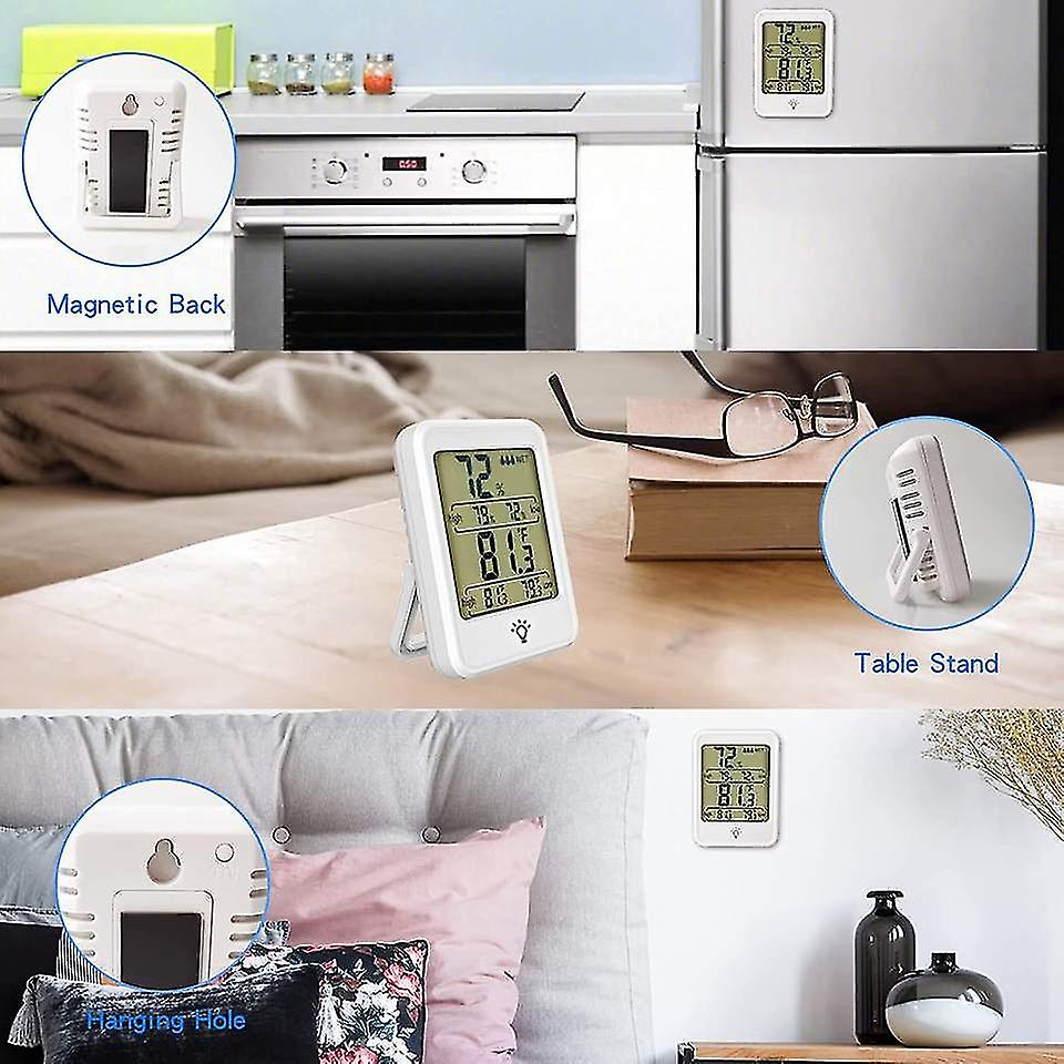 Inside Outside Thermometer, Remote Temperature Monitor With Cold ...