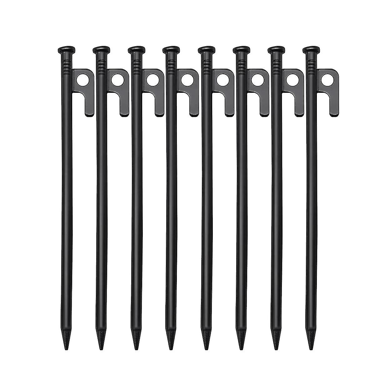 8 Pack 10in Duty Tent Stakes,outdoor Cam Ground Stakes,for All Kinds Of ...