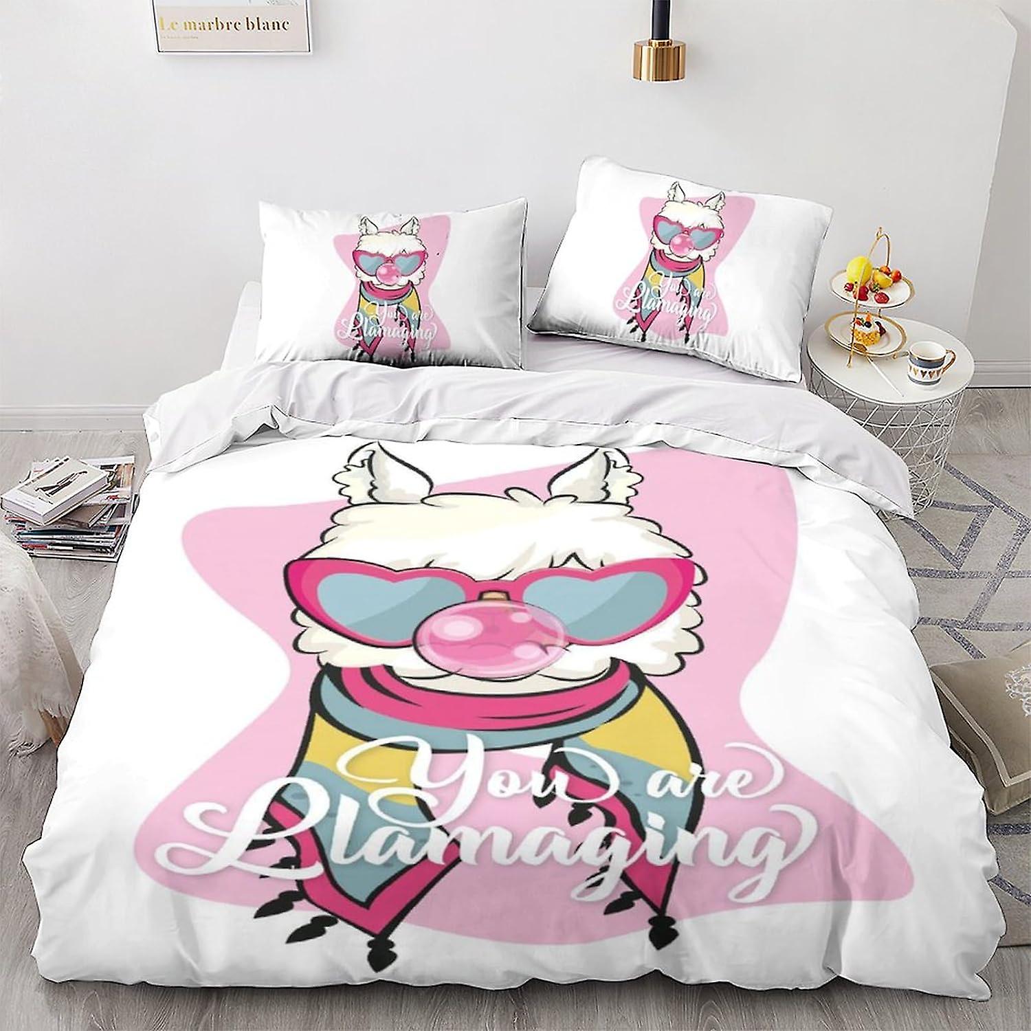 ARIJORJA Tecknad 3D-påslakanset Tecknad effekt för barn och vuxna ...