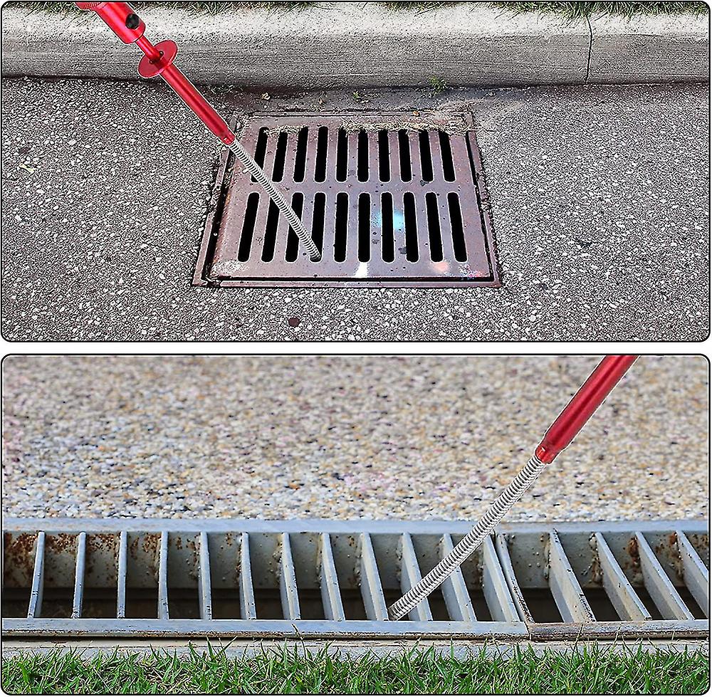 4 Claw Magnetic Pick Up Tool,with Led Light, Foldable Long Reach Hand ...