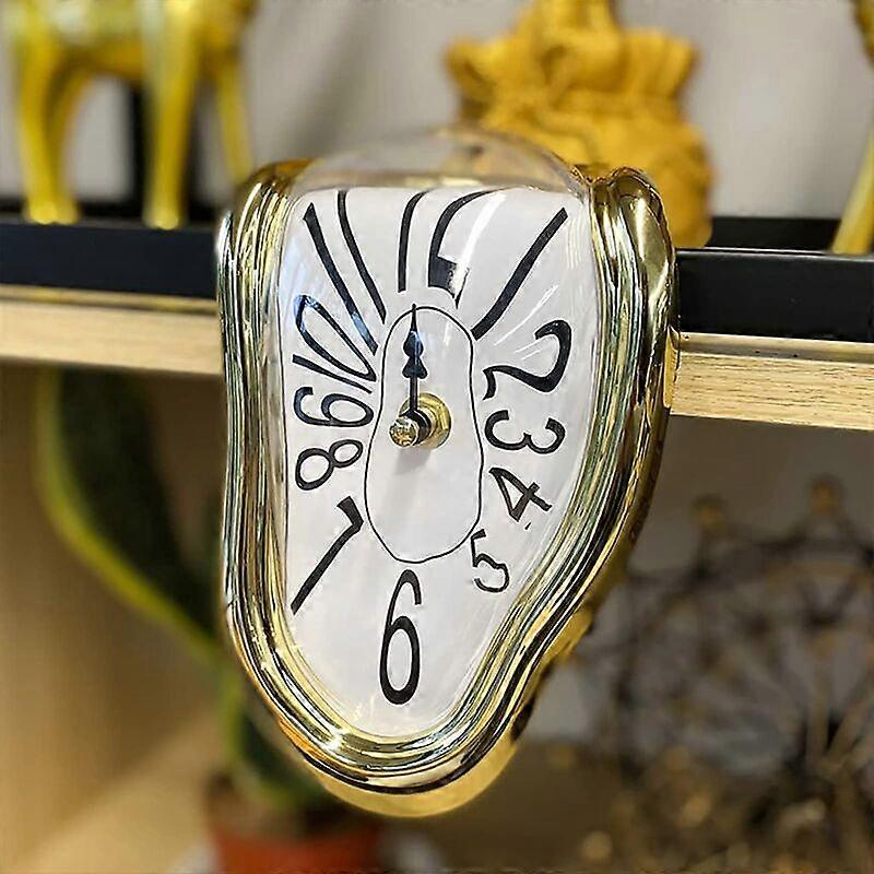 Desktop Melting Clock, Surreal Melting Distorted Wall Clocks, Salvador ...