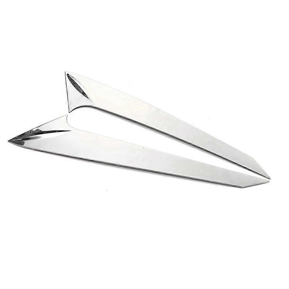 Stainless Steel Chrome Rear Window Side Spoiler Wing Trim for Lexus RX ...
