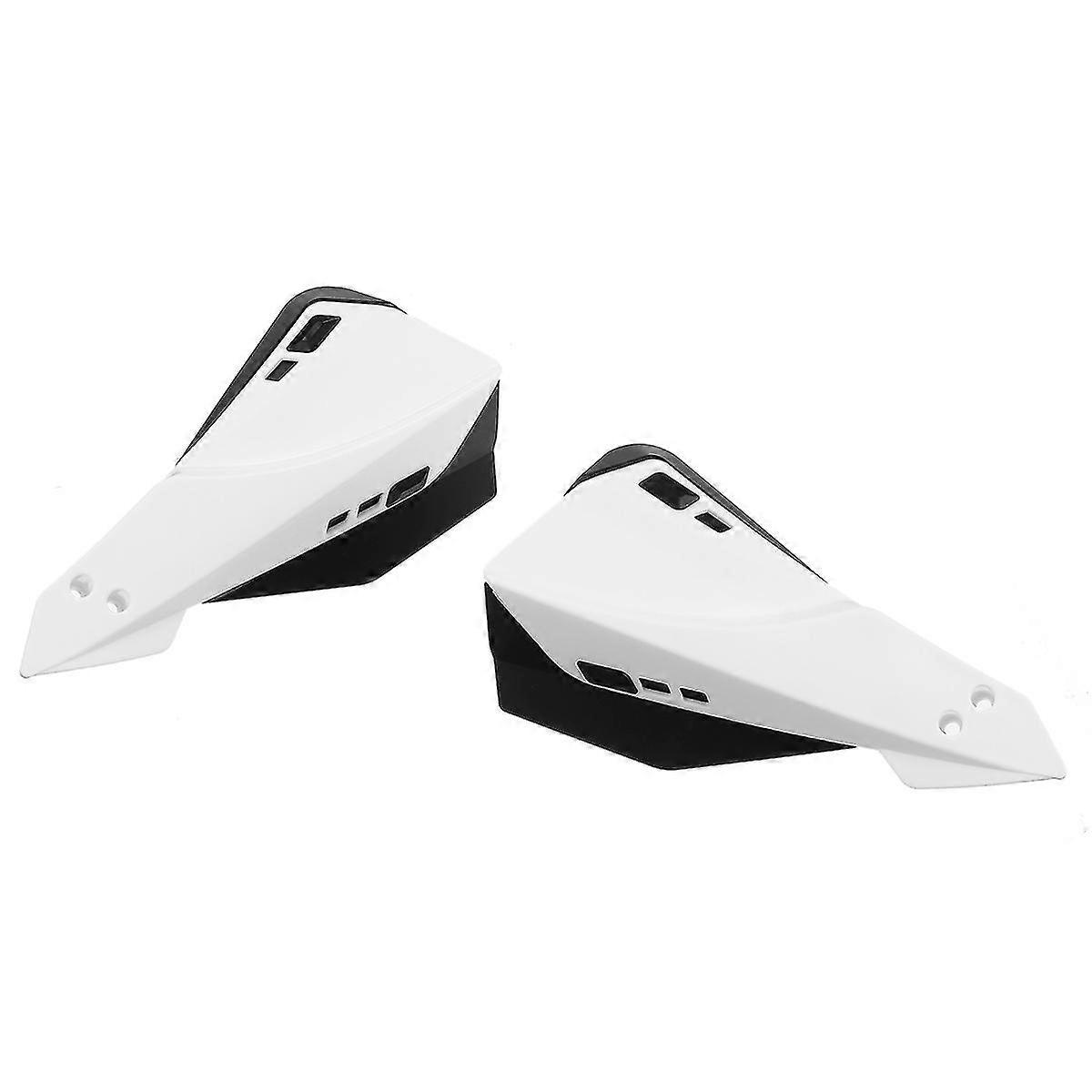 White Universal Motorcycle Handguard Motocross Hand Guard Protector for ...