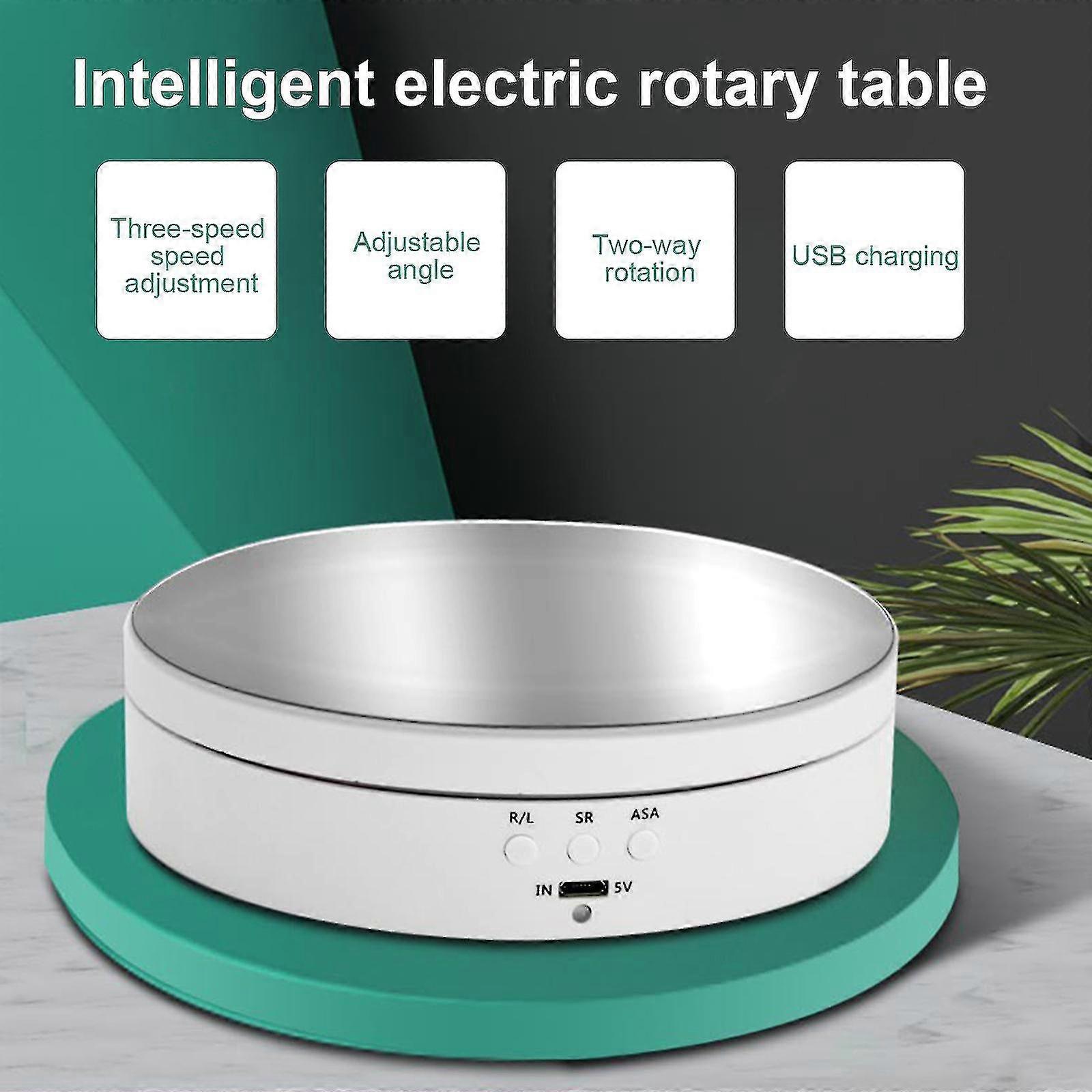 360 Electric Motorized Rotating Display Stand Jewelry Photography Show ...