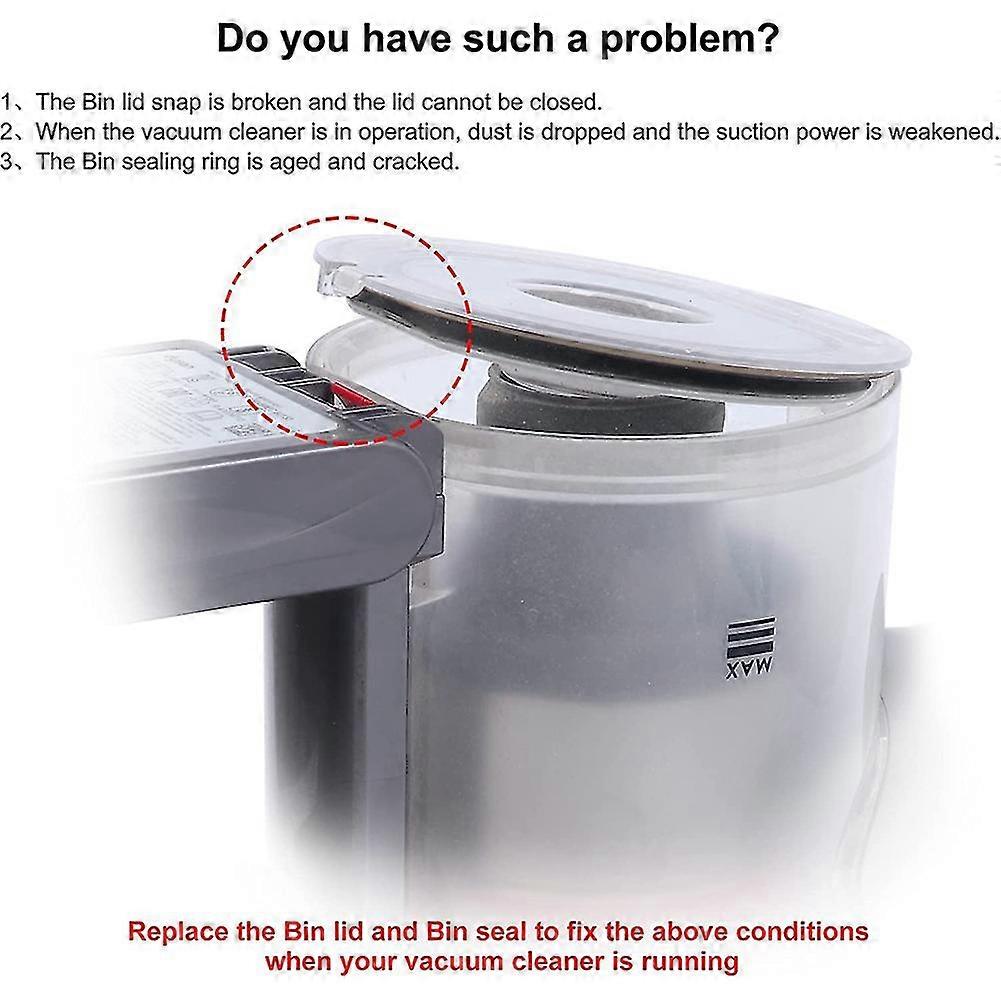 Dust Bin Lid For Vacuum V7 V8 Sv10 Sv11 Models Dust Bin Door Parts Dirt ...