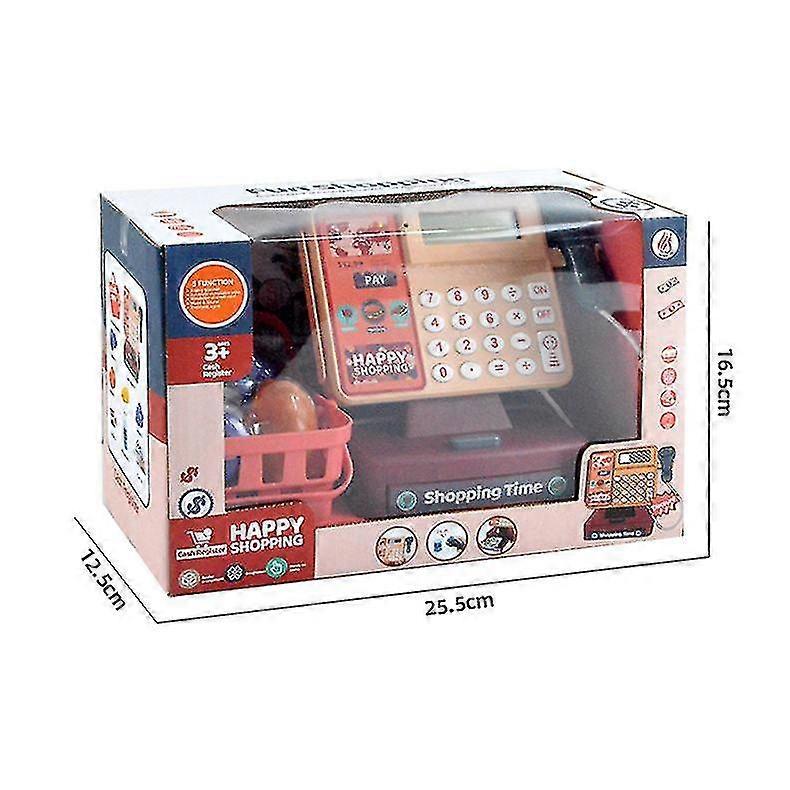 Register Playset Pretend Play Electronic Cash Toy Realistic Actions And ...