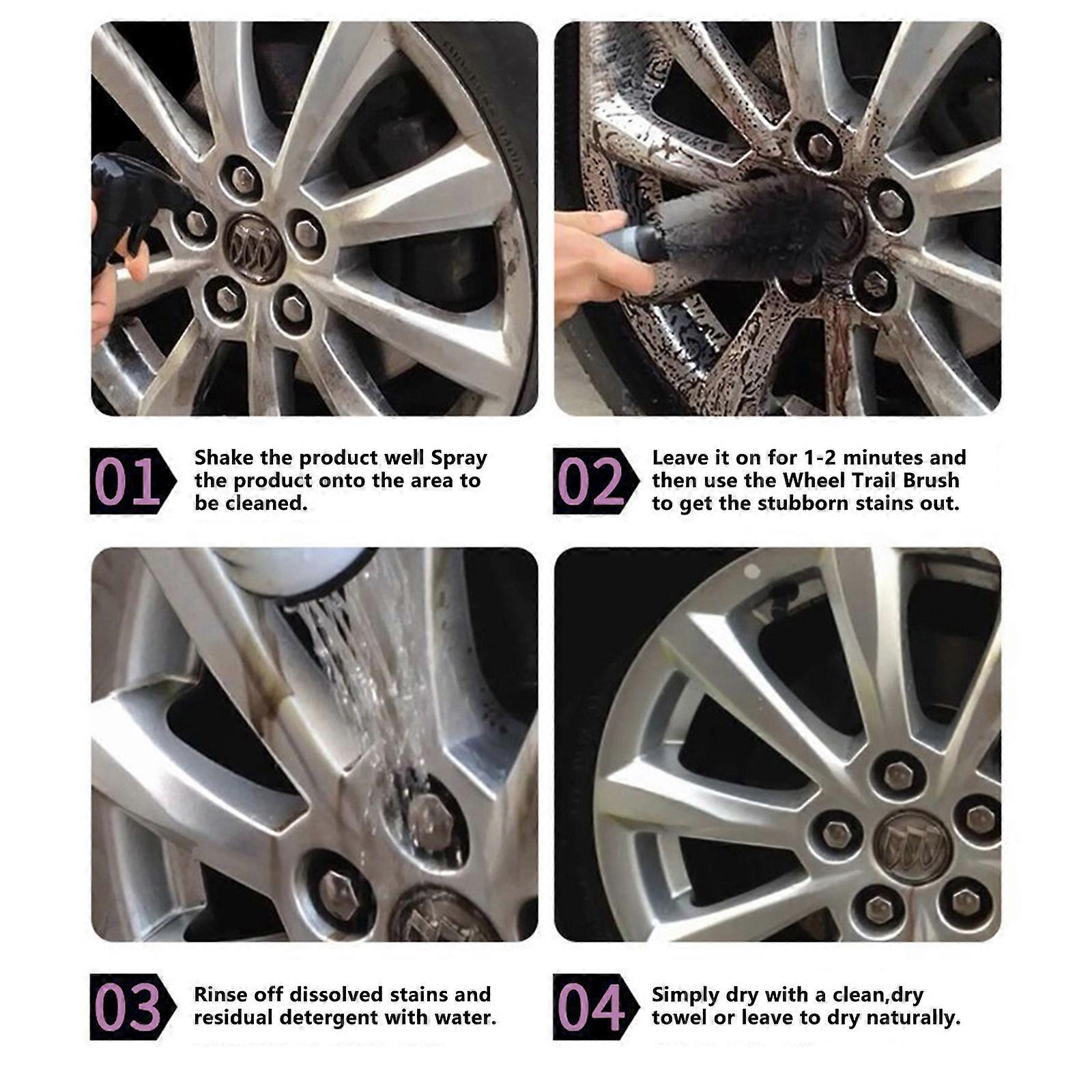 Iron Powder Remover Multi-purpose Car Wheel Rust Remover Paint Rust ...