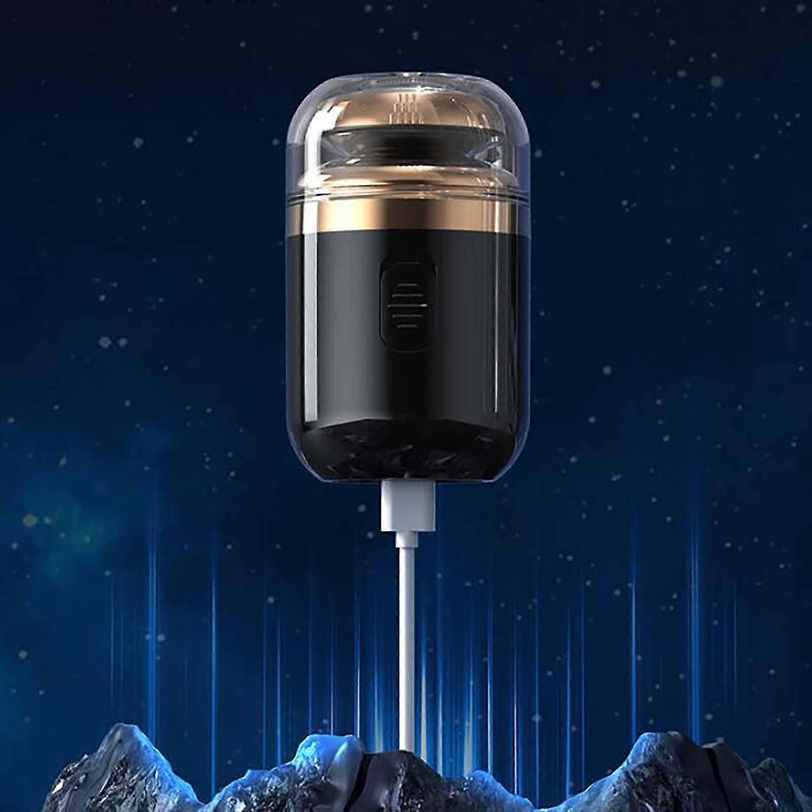 Two In Mini Capsule Shaver Nose Hair Portable Rechargeable Shaver Dry ...