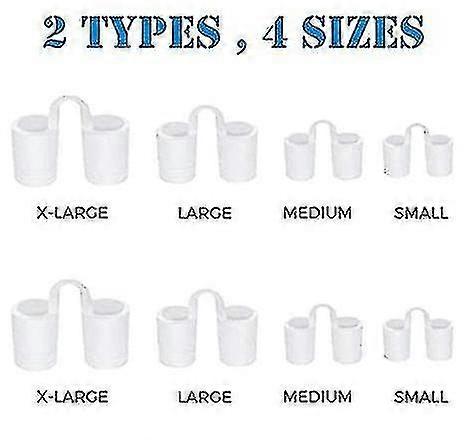 8pcs Anti Snore Devices Snore Nasal Dilators Silicone Nose Spreader ...