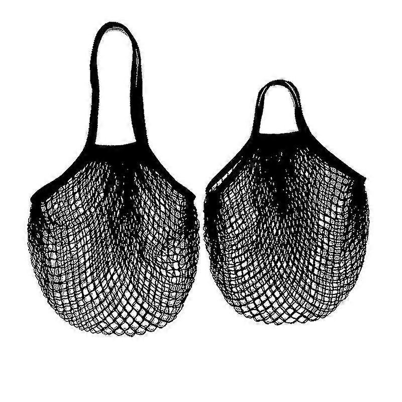Net Cotton String Shopping Bag, Reusable Mesh Market Tote Organizer For ...