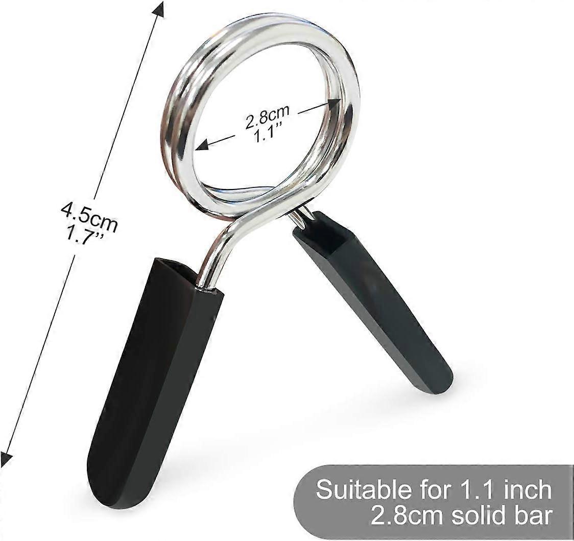 2/4 pcs Spring Locking Dumbbell Clamp, 3 Size Dumbbell Lock available ...