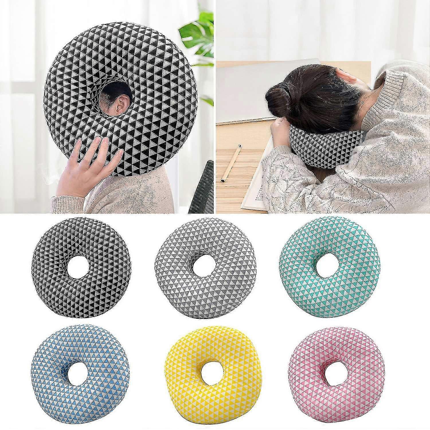 Piercing Pillow Side Sleeping Ear Pain Relief Pressure Reduction Soft ...