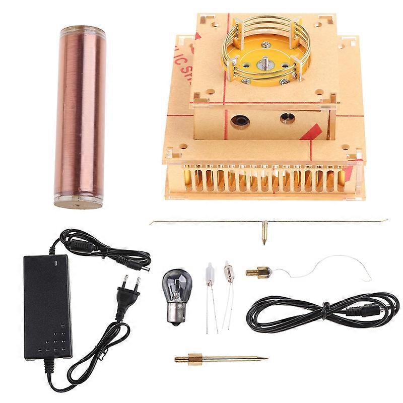 Tesla Coil Multi-functional Acrylic Base Shell Arc Plasma Loudspeaker ...