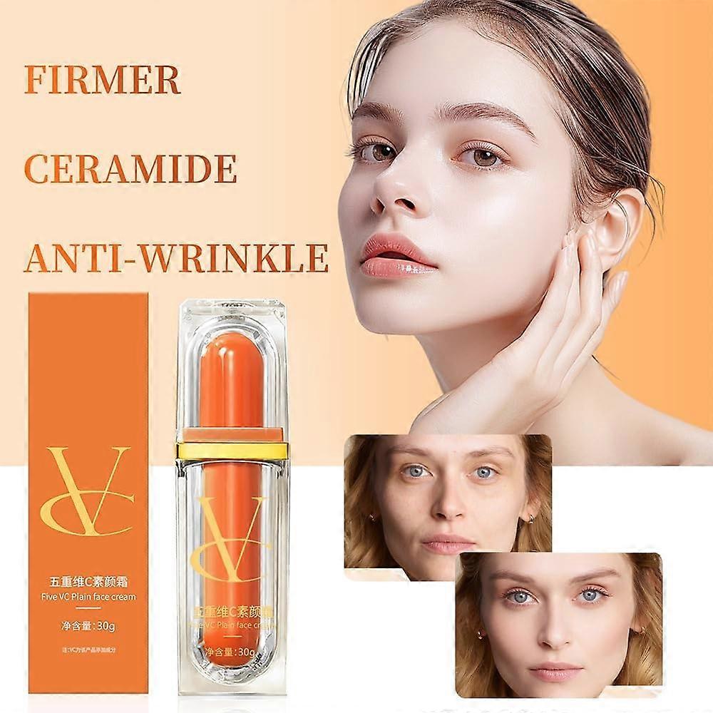 Five Vitamin C Cream For Face, Multi-Vc Natural Makeup Cream, Five ...