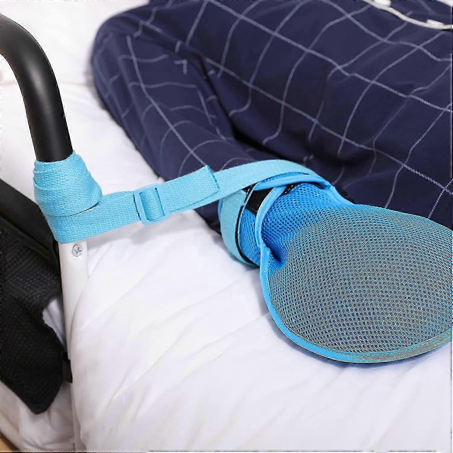 Dementia Restraint Gloves - 2pcs, Control Mitts Safety Hand Glove ...