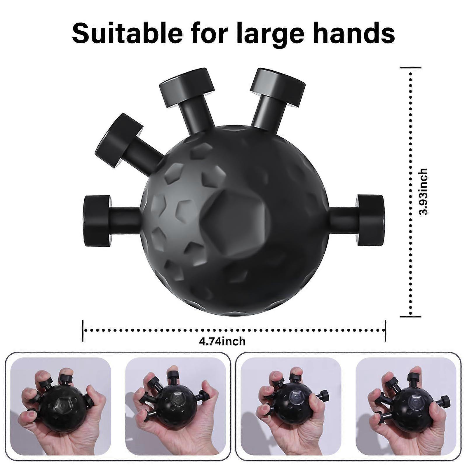 Finger Exerciser Stress Relief Ball Wrist Trainer Tool | Fruugo UK