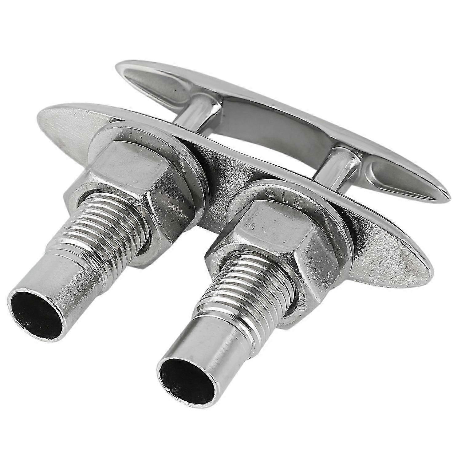 Boat Ship Mooring Dock Neat Cleat Stainless Steel Double-deck Push-pull ...