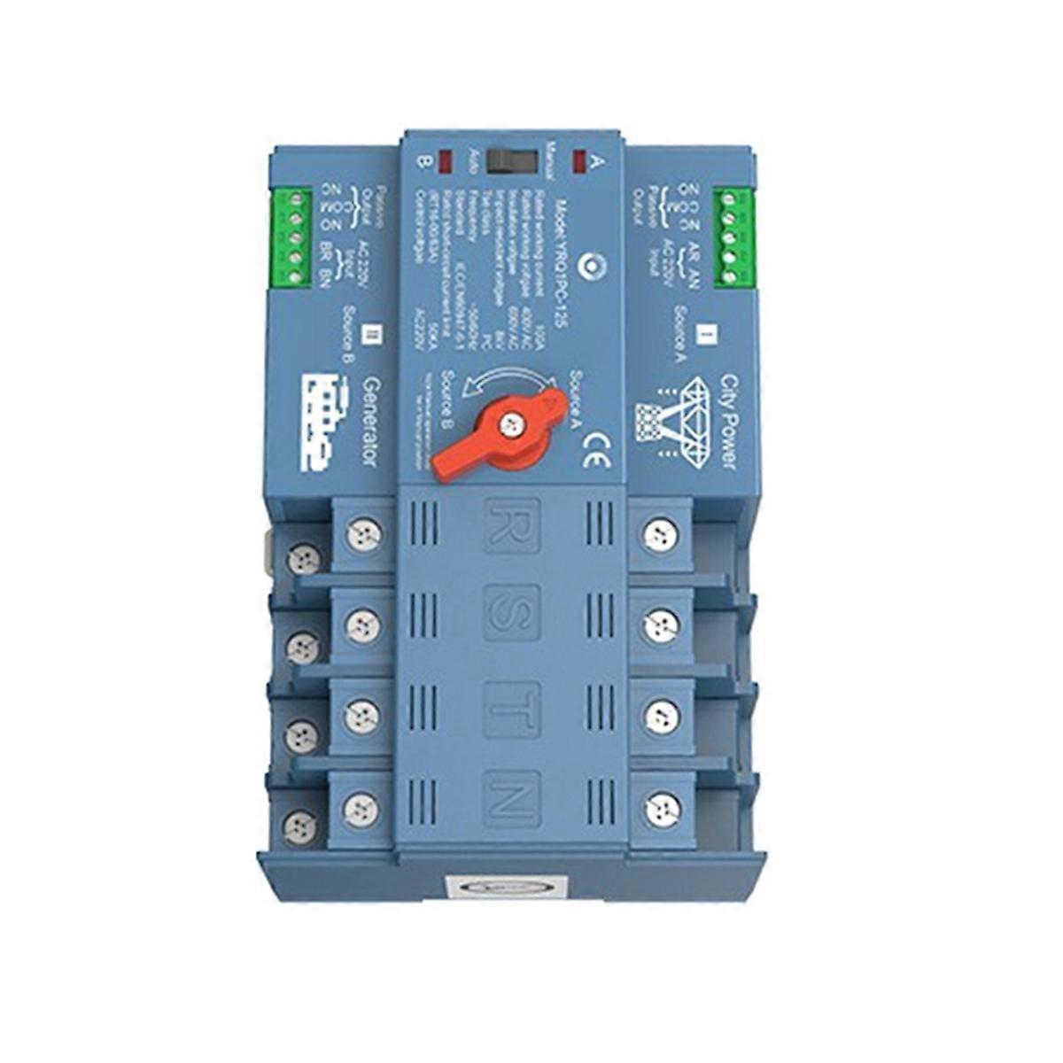 ATS Dual Power Automatic Transfer Switch for Generator or PV Energy to ...