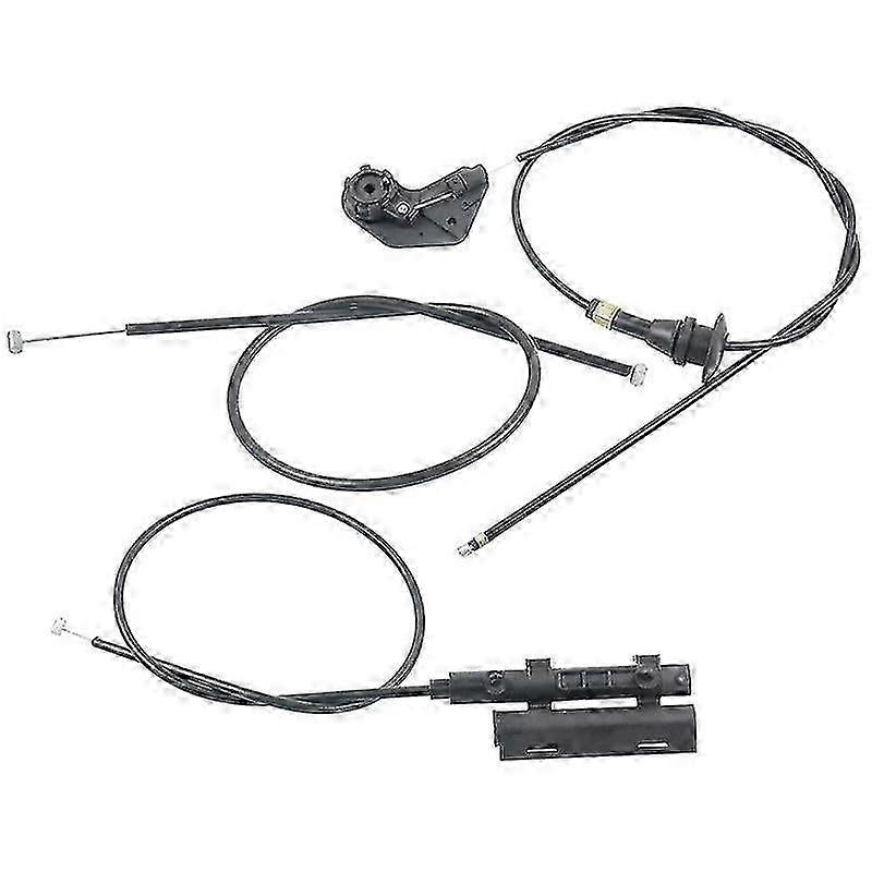 Engine Hood Release Cable for BMW E39 525i 530i OE 51238176595 3-Piece ...