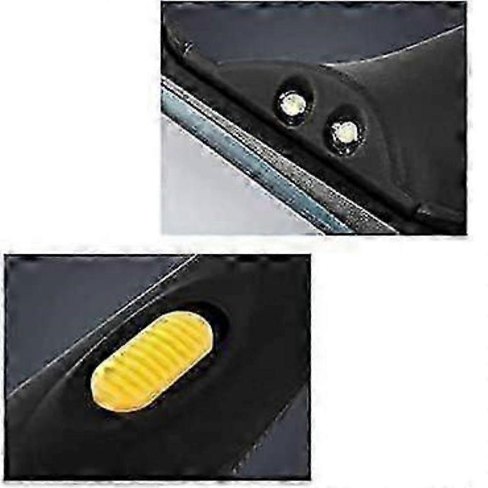 Hand-held Rectangular Magnifying Glass, LED Light Magnifier, 10X ...