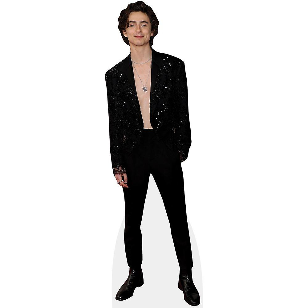 Timoth e Chalamet Topless Cardboard Cutout lifesize OR Mini Size Timoth e Chalamet Topless Cardboard Cutout lifesize OR Mini Size