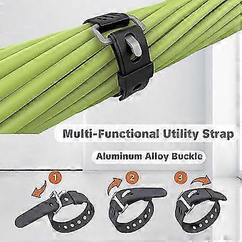 Straps with Buckles 4PC Heavy Duty Utility Adjustable Straps with Clips ...