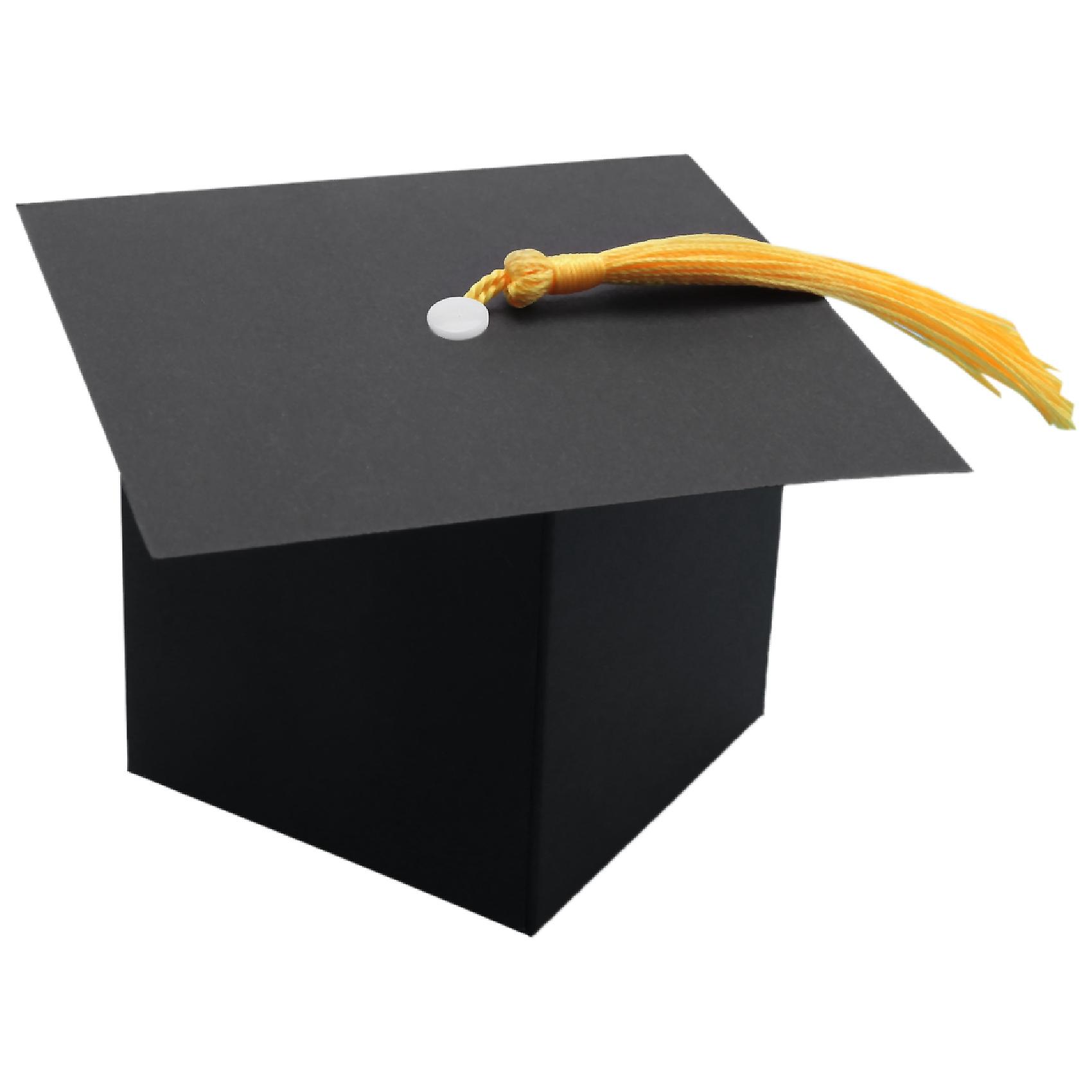Graduation Decorations 50PCS Graduation Candy Box DIY Grad Cap Box for ...