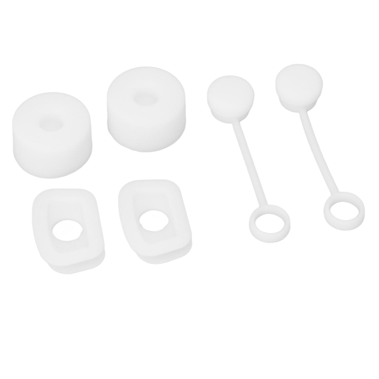 Stanley 6PCS Cup Straw Stopper Sealed Reusable Straw Cover Cap Square ...