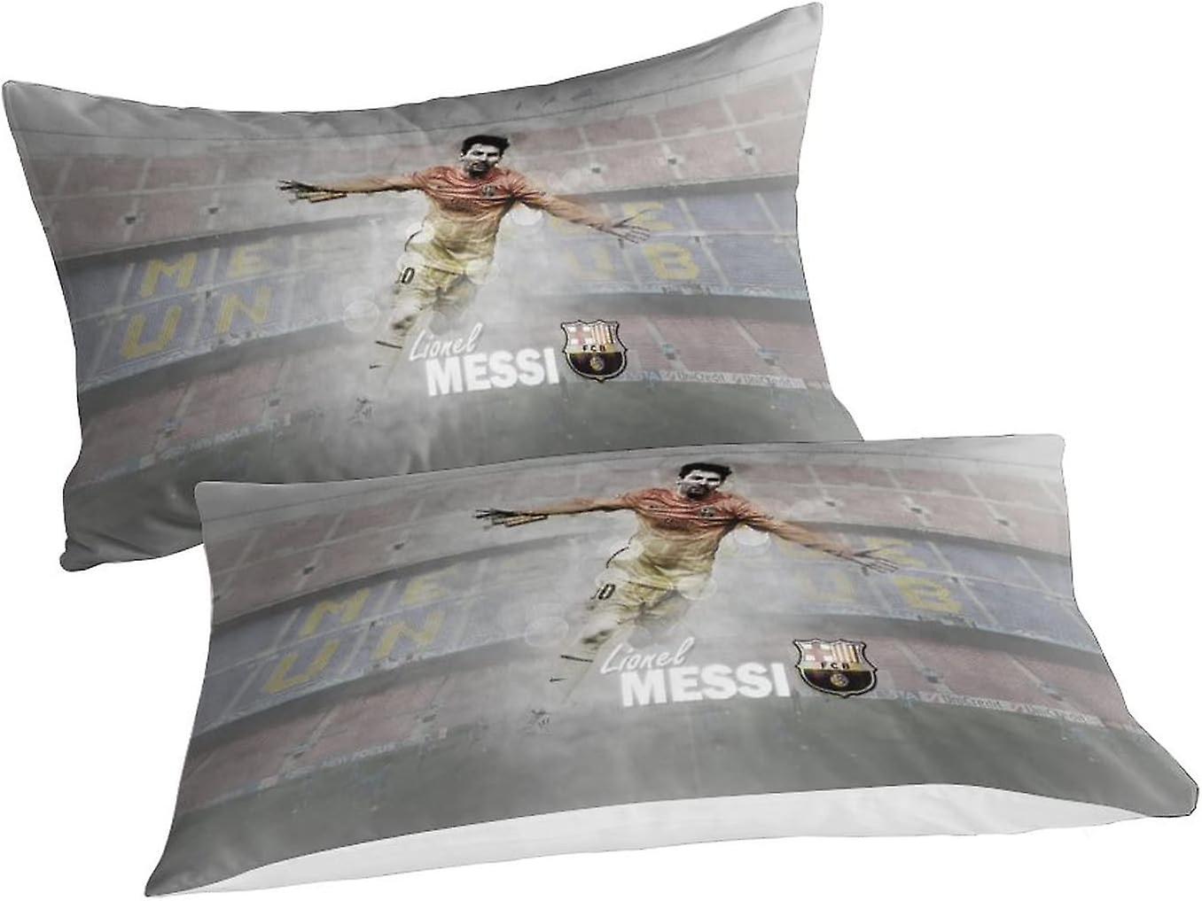 Messi Bed Linen Set Double for Girls Boys Children 3D Football ...