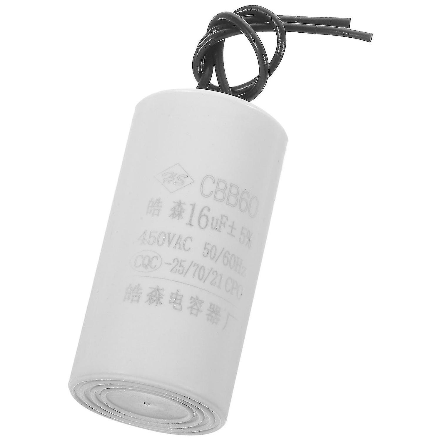 Ac Capacitor 16uf 450v Motor Running Capacitor Electronic Element For ...