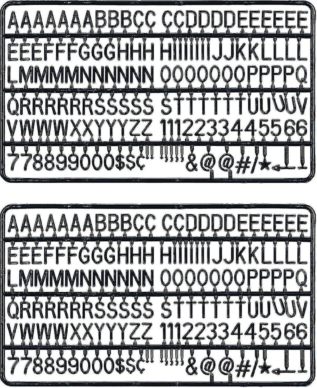 Letters For Letter Boards, 300 Pieces, Including Letters, Numbers And ...