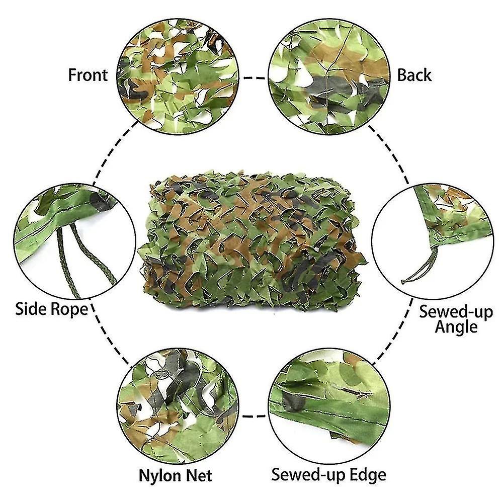 3x5m 3x8m 3x10m 4x5m Reinforced Camouflage Net Swimming Pool Beach ...