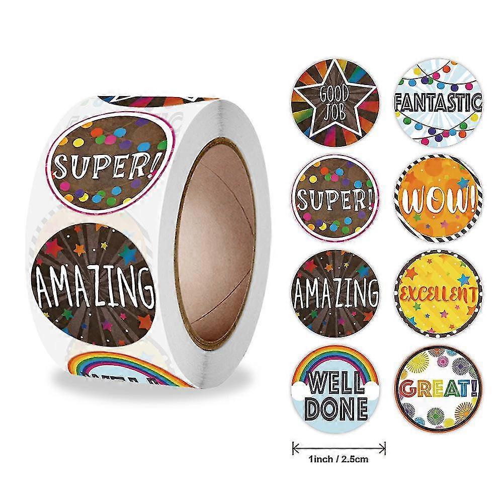 100/500pcs Reward Motivational Stickers For Children School Stickers ...