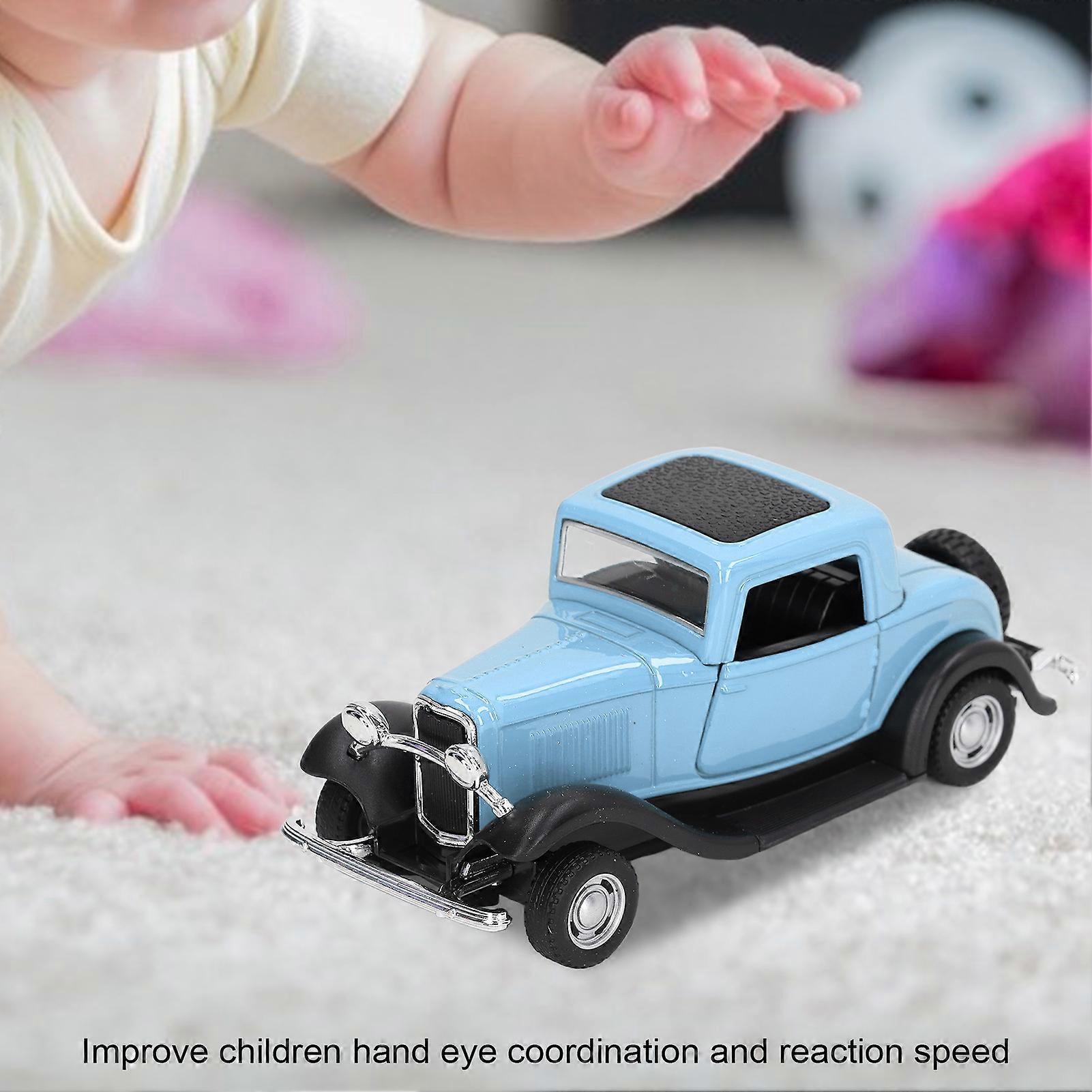 1:32 Classic Car Model Alloy Vintage Simulation Toy Antique Pullback ...