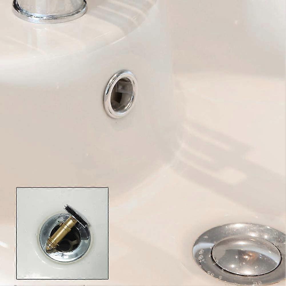 For 6 PCS Sink Plug Replacement Basin Bath Waste Click Spring Brass ...