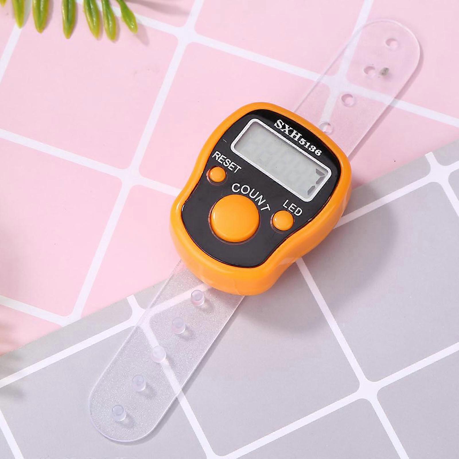 5 Pack Electronic Finger Ring Counter LED Luminous Handheld Tally ...