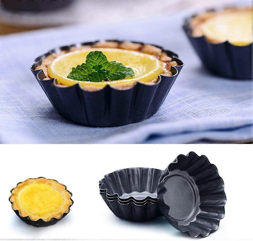 Tart Dish, Tartlet Mold Mold Set of 8 Tart Mold, Non-Stick Coating ...
