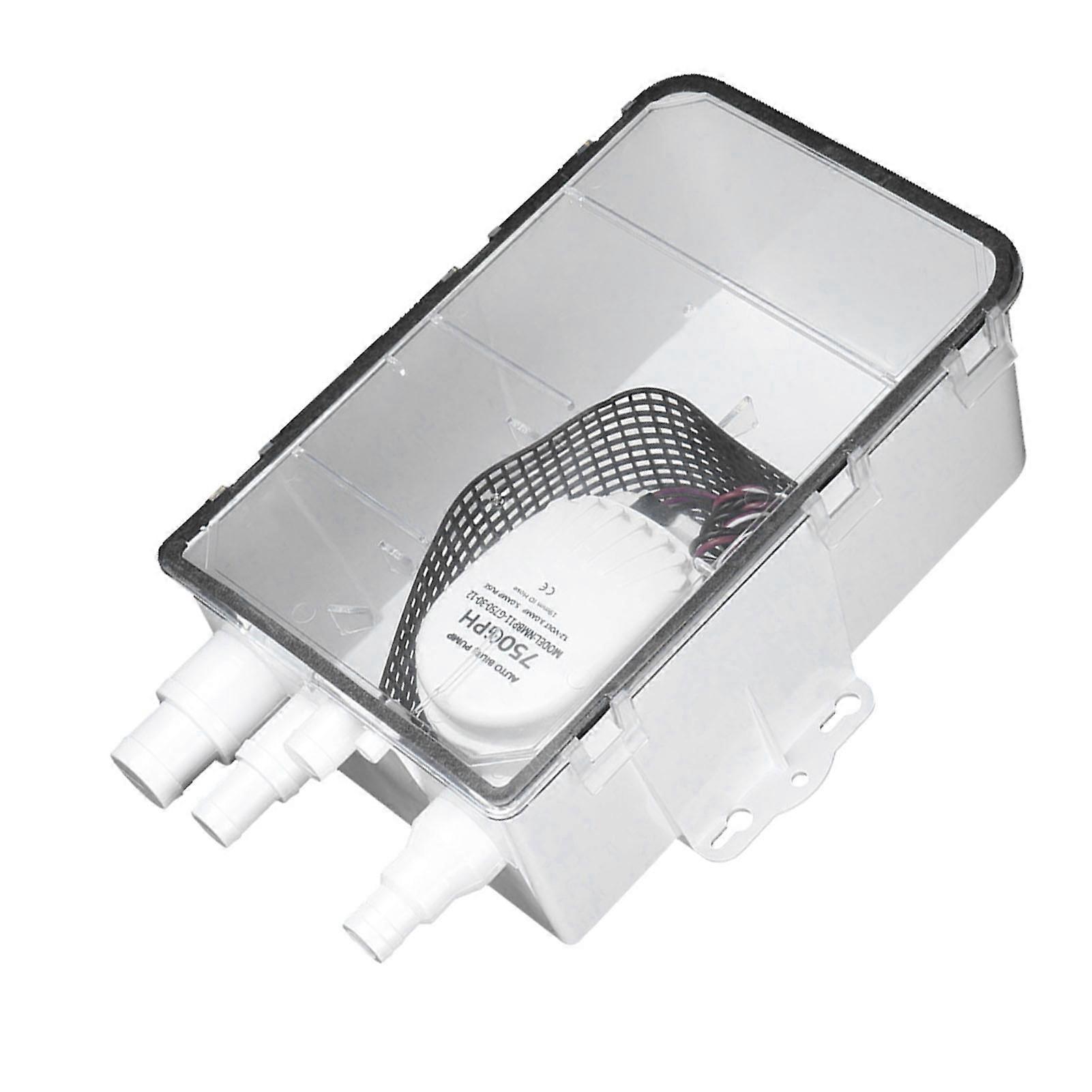 Shower Sump Pump System Boat RV Bilge 12V 750GPH Marine Multi Port ...