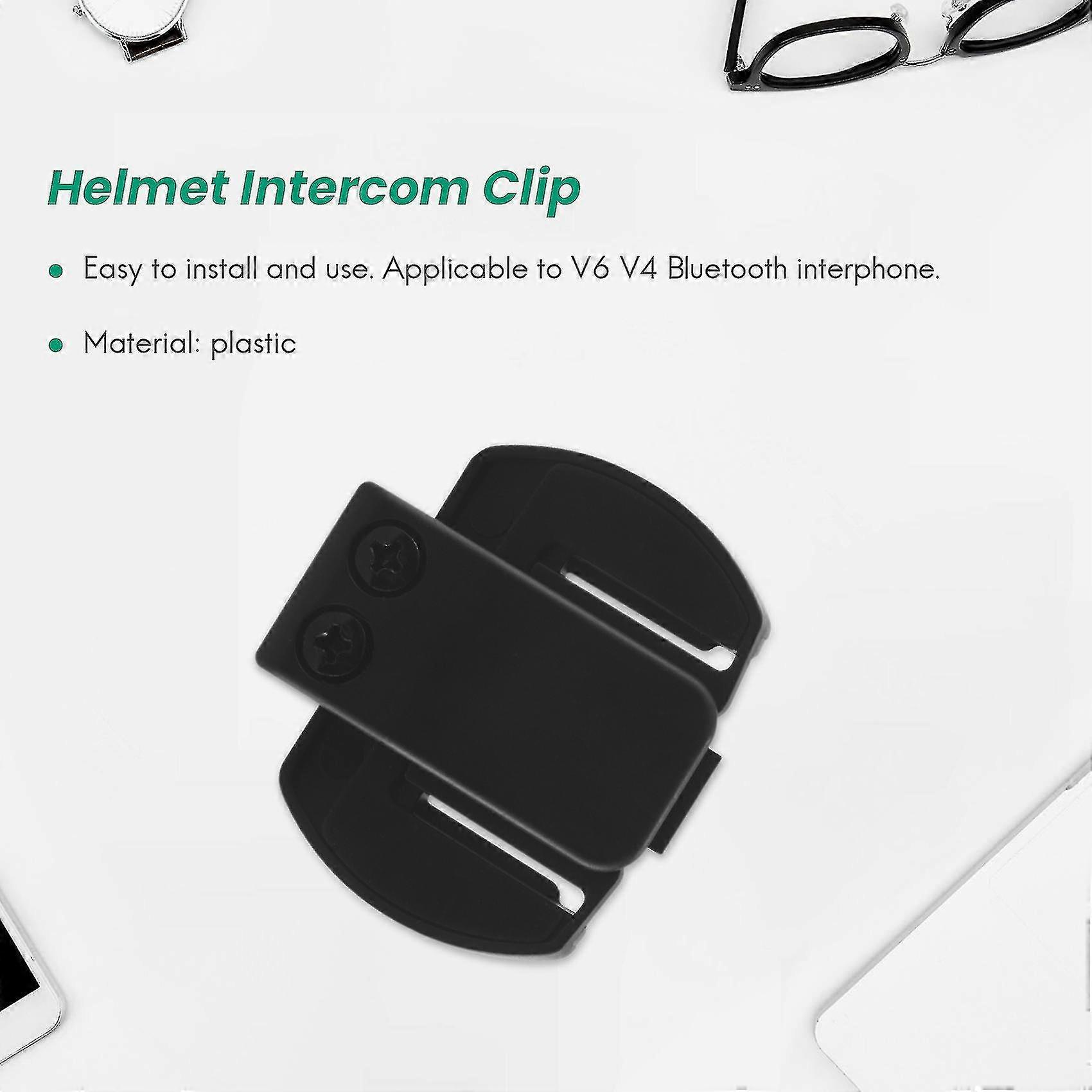 2 Pcs Vnetphone V6 V4 V2-500c Intercom Accessories,helmet Intercom Clip ...