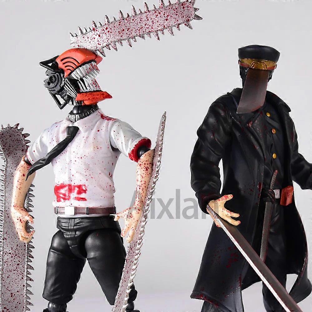 25CM Chainsaw Man Denji Anime Figure Power/Denji PVC Action Figure 1560 ...